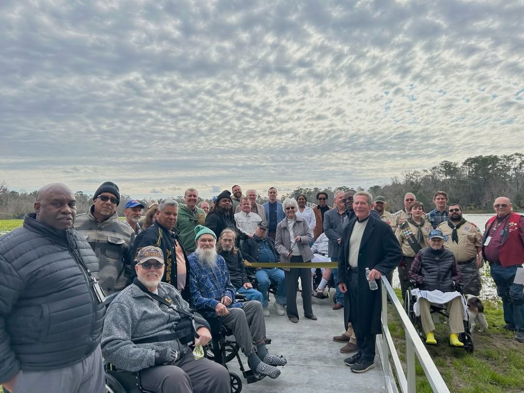 Ribbon-Cutting for Lake City Fishing Pier - Fish & Wildlife Foundation ...